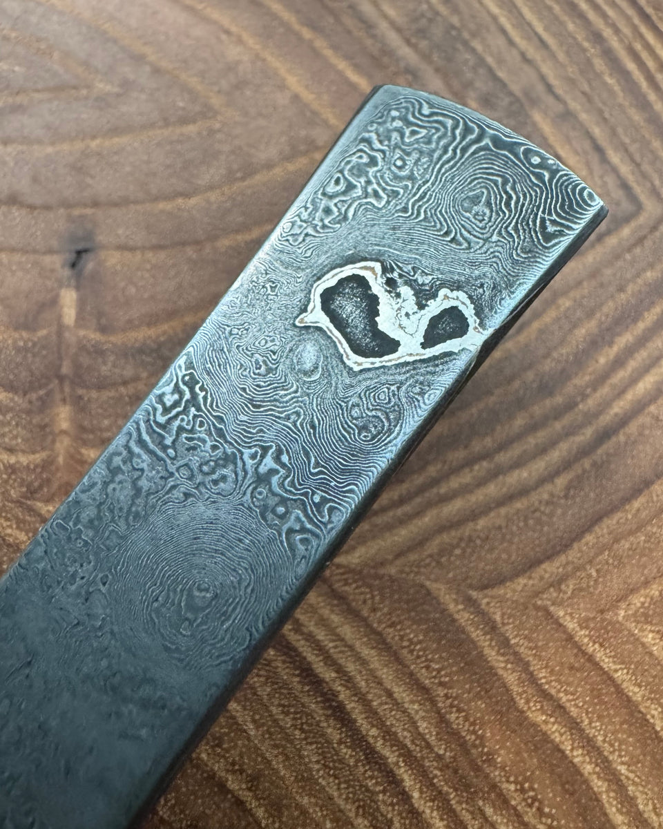 Dobbler Handmade 200 Layer Dion Damascus Cumai Spoon – Crocker Cutlery